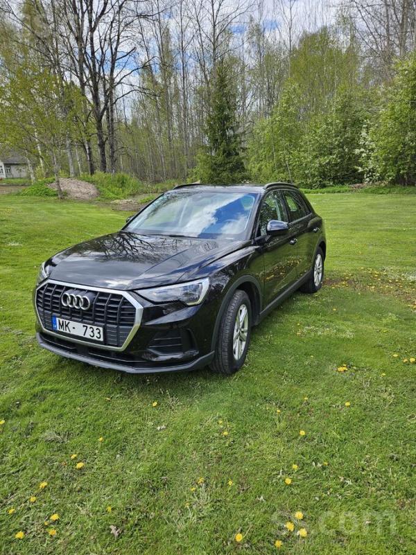 Black Audi Q3 2019 in Valka, with an engine capacity of 1.50 L and mileage of 89 thousand km for 22300 €, photo 1 on AUTOMOTO.COM.LV