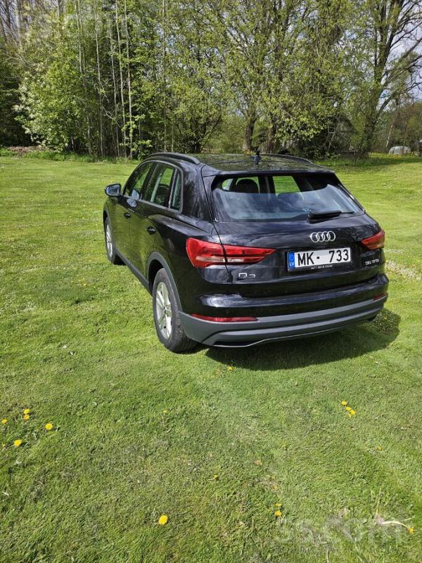 Black Audi Q3 2019 in Valka, with an engine capacity of 1.50 L and mileage of 89 thousand km for 22300 €, photo 5 on AUTOMOTO.COM.LV