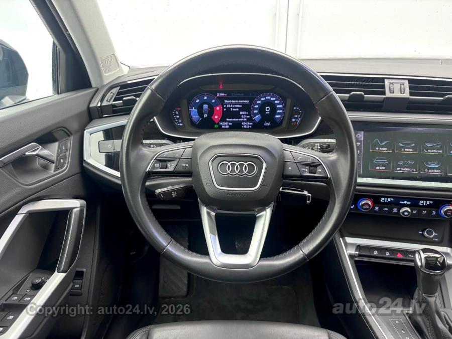 Melns Audi Q3 2019 Tartu, ar dzinēja tilpumu 2.00 L un nobraukumu 142 tūkst. km par 23900 €, foto 14 vietnē AUTOMOTO.COM.LV