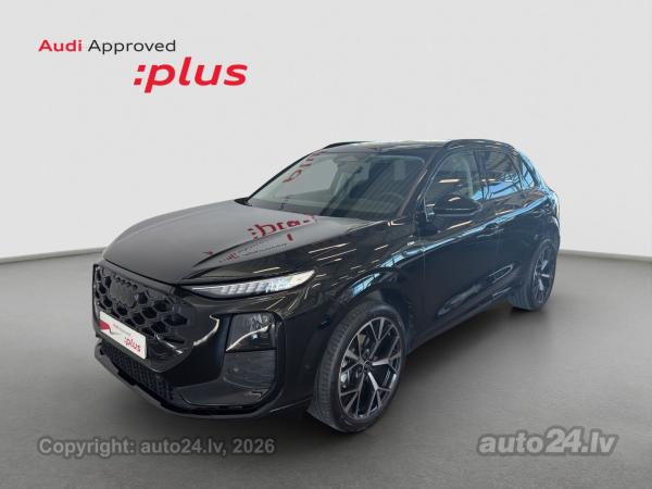 Melns Audi Q3 2025 Tallina, ar dzinēja tilpumu 1.50 L un nobraukumu 10 tūkst. km par 46900 €, foto 1 vietnē AUTOMOTO.COM.LV