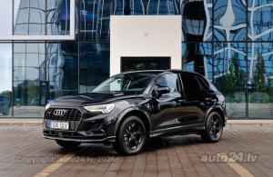 Black Audi Q3 2025 in Tallinn, with an engine capacity of 2.00 L and mileage of 8 thousand km for 40900 €, photo  on AUTOMOTO.COM.LV