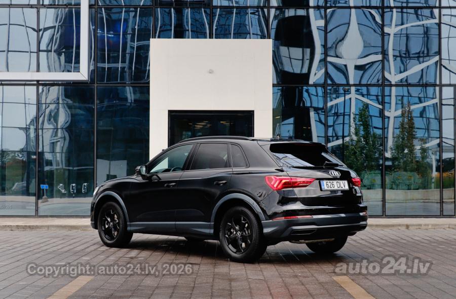 Black Audi Q3 2025 in Tallinn, with an engine capacity of 2.00 L and mileage of 8 thousand km for 40900 €, photo 5 on AUTOMOTO.COM.LV