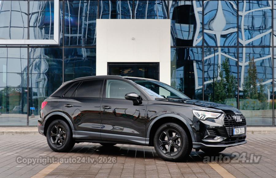 Black Audi Q3 2025 in Tallinn, with an engine capacity of 2.00 L and mileage of 8 thousand km for 40900 €, photo 9 on AUTOMOTO.COM.LV