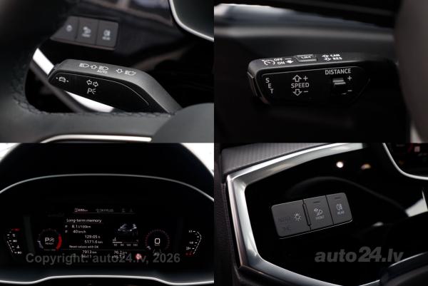 Audi Q3 2025 in Tallinn on AUTOMOTO.COM.LV Black Audi Q3 2025 in Tallinn, with an engine capacity of 2.00 L and mileage of 8 thousand km for 40900 €, photo 10 on AUTOMOTO.COM.LV
