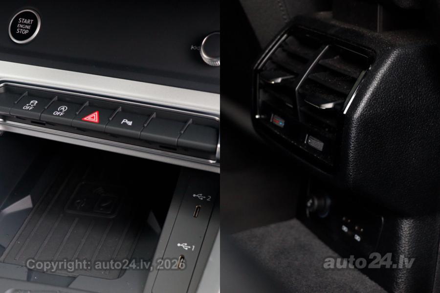 Black Audi Q3 2025 in Tallinn, with an engine capacity of 2.00 L and mileage of 8 thousand km for 40900 €, photo 13 on AUTOMOTO.COM.LV