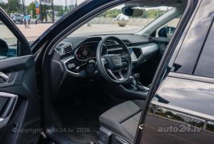 Black Audi Q3 2025 in Tallinn, with an engine capacity of 2.00 L and mileage of 8 thousand km for 40900 €, photo 14 on AUTOMOTO.COM.LV