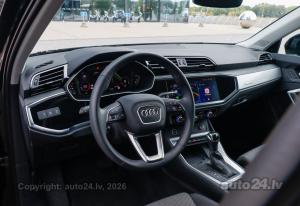 Black Audi Q3 2025 in Tallinn, with an engine capacity of 2.00 L and mileage of 8 thousand km for 40900 €, photo 15 on AUTOMOTO.COM.LV
