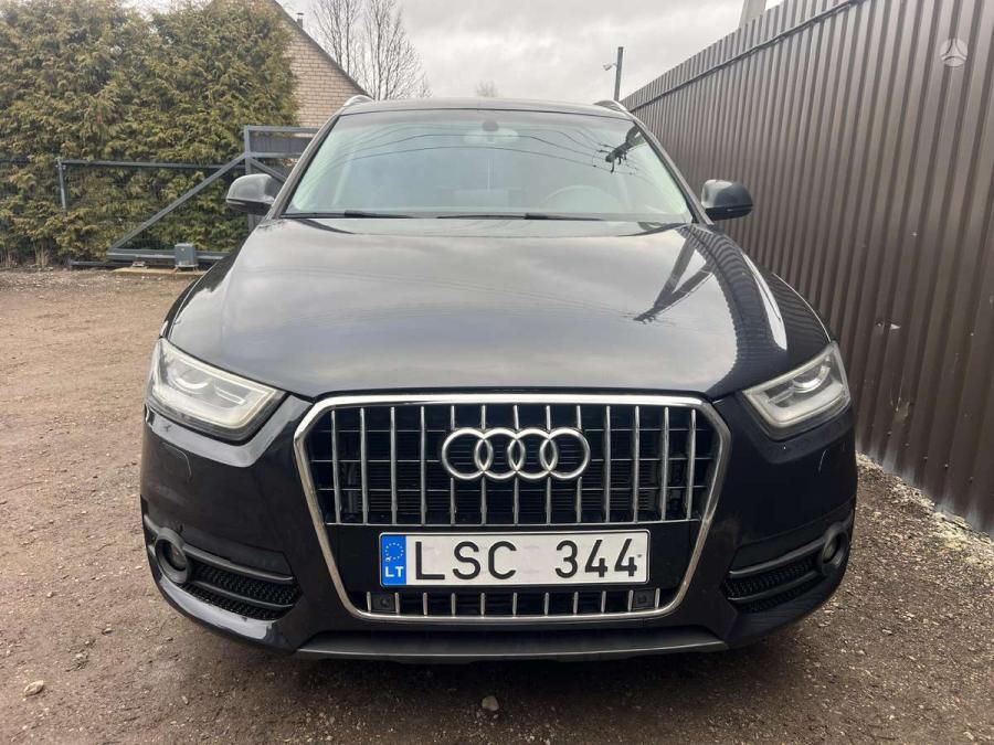 Blue Audi Q3 2012 in Kaunas, with an engine capacity of 1.97 L and mileage of 220 thousand km for 9700 €, photo 1 on AUTOMOTO.COM.LV