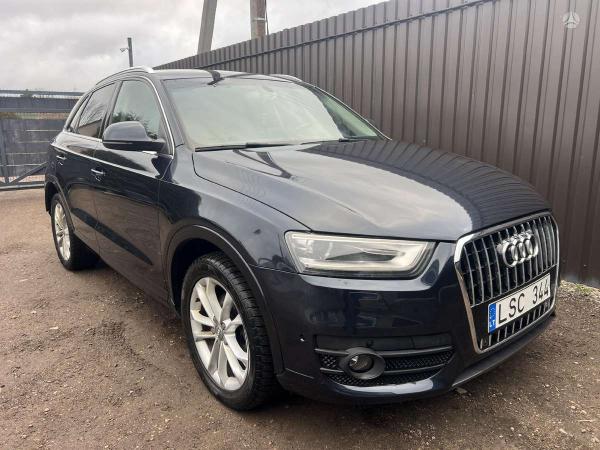 Blue Audi Q3 2012 in Kaunas, with an engine capacity of 1.97 L and mileage of 220 thousand km for 9700 €, photo 3 on AUTOMOTO.COM.LV