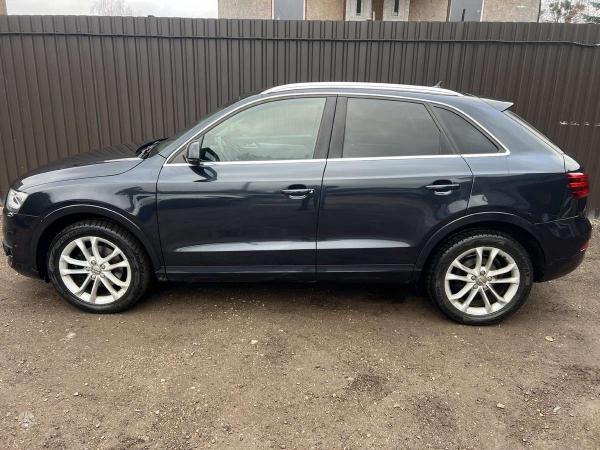 Blue Audi Q3 2012 in Kaunas, with an engine capacity of 1.97 L and mileage of 220 thousand km for 9700 €, photo 4 on AUTOMOTO.COM.LV