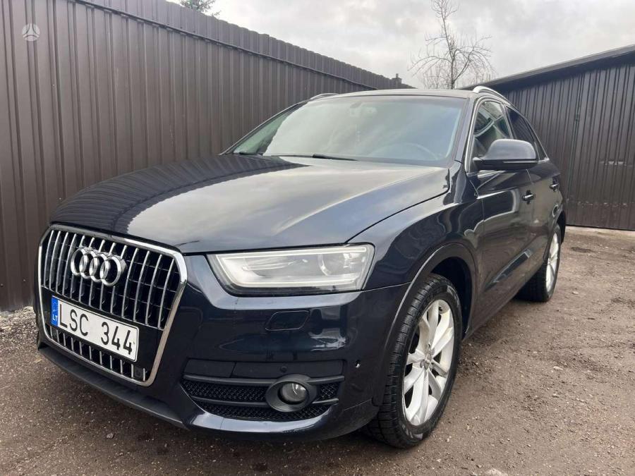 Zils Audi Q3 2012 Kauņa, ar dzinēja tilpumu 1.97 L un nobraukumu 220 tūkst. km par 9700 €, foto 2 vietnē AUTOMOTO.COM.LV