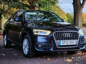 Blue Audi Q3 2012 in Riga, with an engine capacity of 2.00 L and mileage of 156 thousand km for 4350 €, photo 2 on AUTOMOTO.COM.LV
