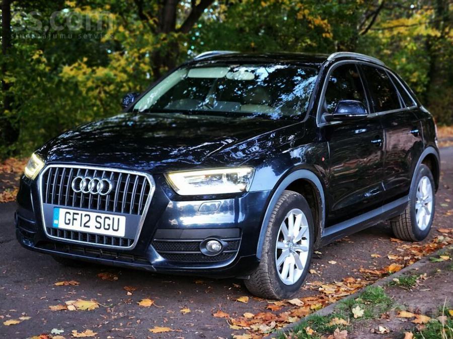 Blue Audi Q3 2012 in Riga, with an engine capacity of 2.00 L and mileage of 156 thousand km for 4350 €, photo 3 on AUTOMOTO.COM.LV