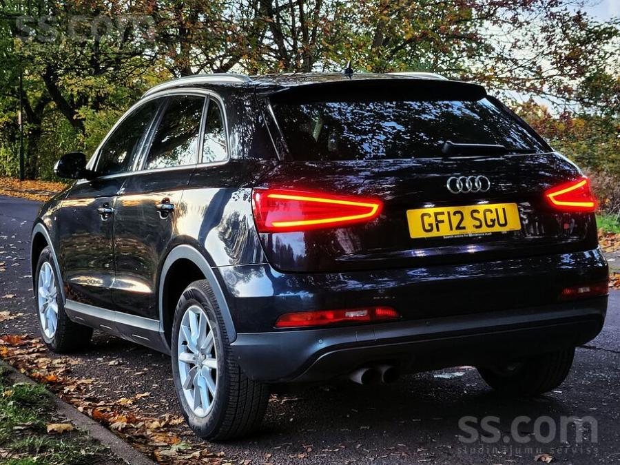 Blue Audi Q3 2012 in Riga, with an engine capacity of 2.00 L and mileage of 156 thousand km for 4350 €, photo 11 on AUTOMOTO.COM.LV