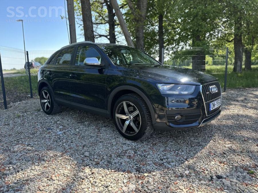 Zils Audi Q3 2012 Cēsis, ar dzinēja tilpumu 2.00 L un nobraukumu 0 tūkst. km par 10700 €, foto 3 vietnē AUTOMOTO.COM.LV