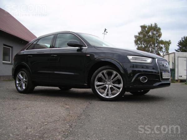 Zils Audi Q3 2013 Rīga, ar dzinēja tilpumu 2.00 L un nobraukumu 0 tūkst. km par 12650 €, foto 1 vietnē AUTOMOTO.COM.LV