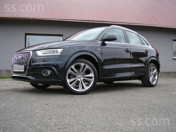 Zils Audi Q3 2013 Rīga, ar dzinēja tilpumu 2.00 L un nobraukumu 0 tūkst. km par 12650 €, foto 3 vietnē AUTOMOTO.COM.LV