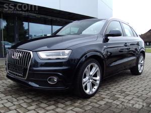 Blue Audi Q3 2014 in Riga, with an engine capacity of 2.00 L and mileage of 225 thousand km for 12000 €, photo  on AUTOMOTO.COM.LV