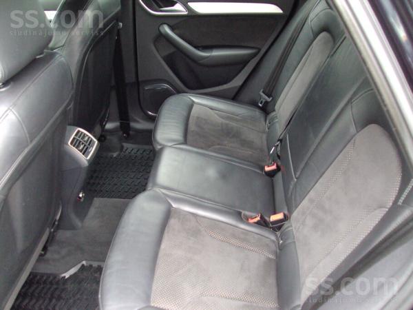 Blue Audi Q3 2014 in Riga, with an engine capacity of 2.00 L and mileage of 225 thousand km for 12000 €, photo 5 on AUTOMOTO.COM.LV