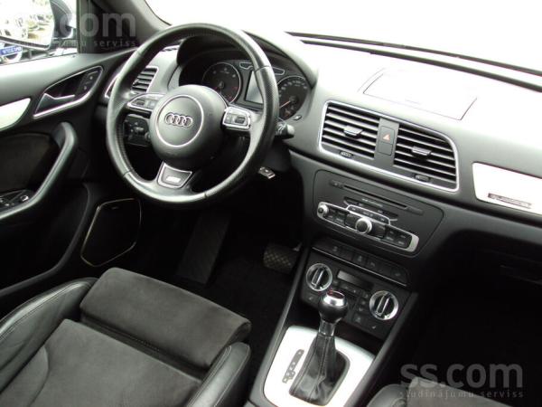 Blue Audi Q3 2014 in Riga, with an engine capacity of 2.00 L and mileage of 225 thousand km for 12000 €, photo 6 on AUTOMOTO.COM.LV