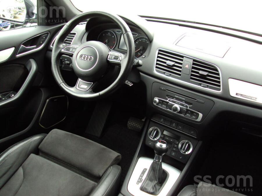 Blue Audi Q3 2014 in Riga, with an engine capacity of 2.00 L and mileage of 225 thousand km for 12000 €, photo 7 on AUTOMOTO.COM.LV
