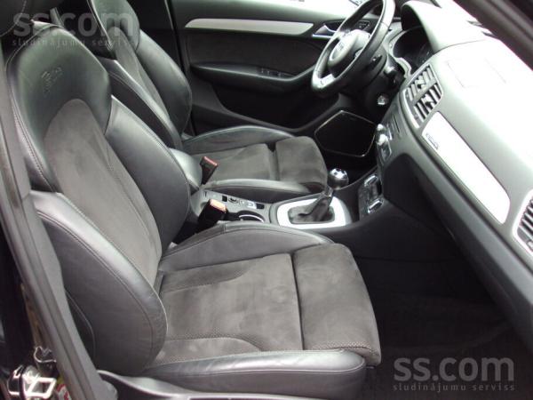 Blue Audi Q3 2014 in Riga, with an engine capacity of 2.00 L and mileage of 225 thousand km for 12000 €, photo 7 on AUTOMOTO.COM.LV