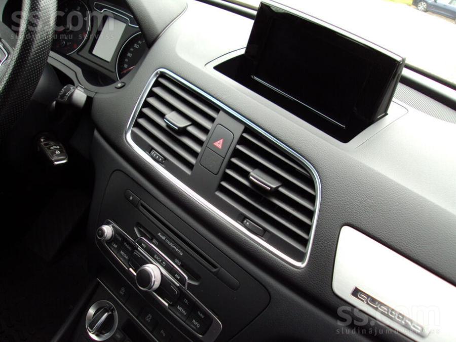 Blue Audi Q3 2014 in Riga, with an engine capacity of 2.00 L and mileage of 225 thousand km for 12000 €, photo 9 on AUTOMOTO.COM.LV
