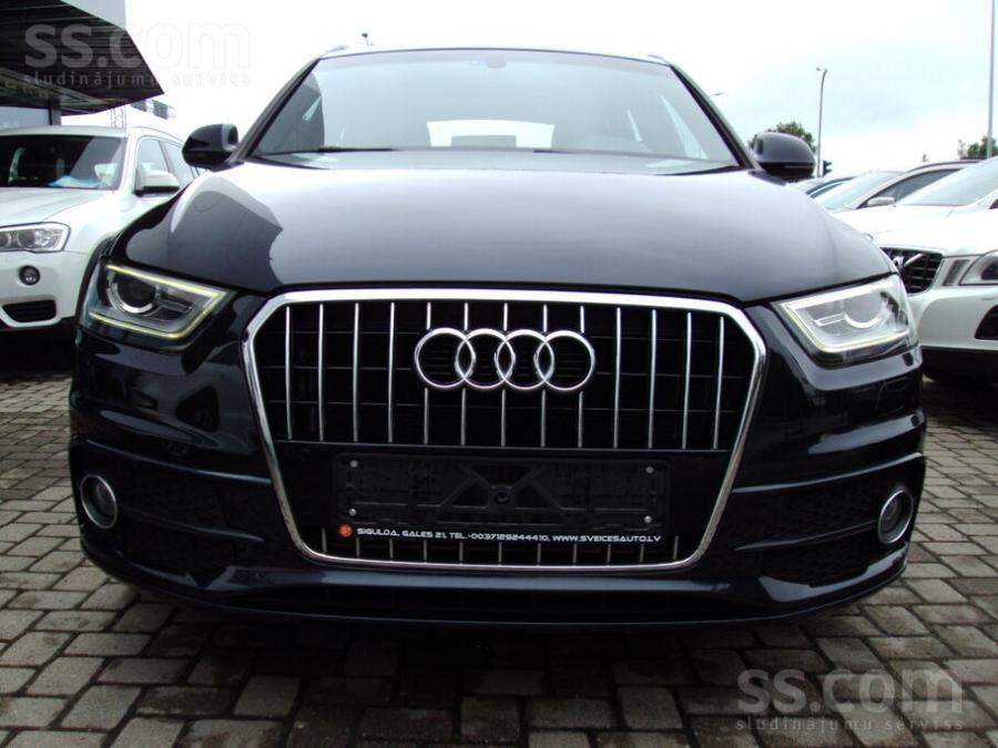Blue Audi Q3 2014 in Riga, with an engine capacity of 2.00 L and mileage of 225 thousand km for 12000 €, photo 20 on AUTOMOTO.COM.LV