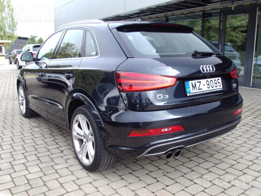 Blue Audi Q3 2014 in Riga, with an engine capacity of 2.00 L and mileage of 225 thousand km for 11700 €, photo 5 on AUTOMOTO.COM.LV