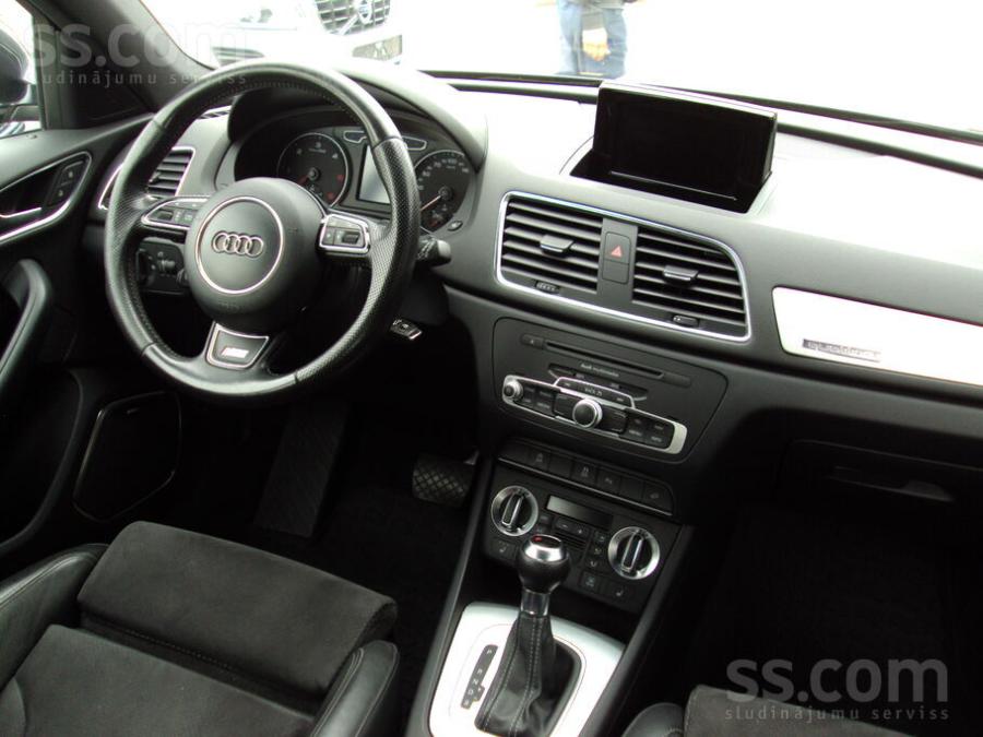 Blue Audi Q3 2014 in Riga, with an engine capacity of 2.00 L and mileage of 225 thousand km for 11700 €, photo 7 on AUTOMOTO.COM.LV