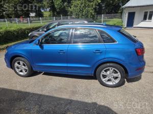 Blue Audi Q3 2015 in Riga, with an engine capacity of 1.40 L and mileage of 154 thousand km for 15000 €, photo  on AUTOMOTO.COM.LV