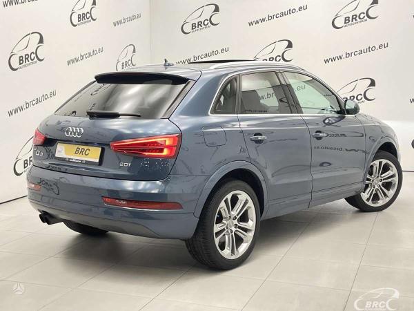 Zils Audi Q3 2016 Viļņa, ar dzinēja tilpumu 1.98 L un nobraukumu 180 tūkst. km par 10999 €, foto 3 vietnē AUTOMOTO.COM.LV