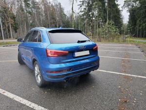 Blue Audi Q3 2016 in Klaipeda, with an engine capacity of 1.98 L and mileage of 174 thousand km for 11900 €, photo 2 on AUTOMOTO.COM.LV