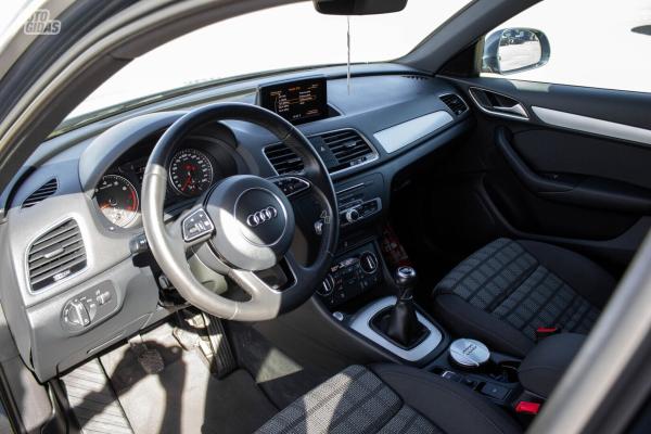 Audi Q3 2016 Kauņa vietnē Zils Audi Q3 2016 Kauņa, ar dzinēja tilpumu 1.40 L un nobraukumu 202 tūkst. km par 13700 €, foto 8 vietnē AUTOMOTO.COM.LV