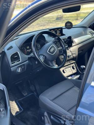 Blue Audi Q3 2017 in Riga, with an engine capacity of 2.00 L and mileage of 242 thousand km for 16750 €, photo 12 on AUTOMOTO.COM.LV