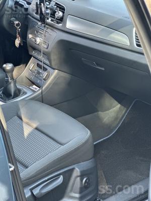 Blue Audi Q3 2017 in Riga, with an engine capacity of 2.00 L and mileage of 242 thousand km for 16750 €, photo 26 on AUTOMOTO.COM.LV