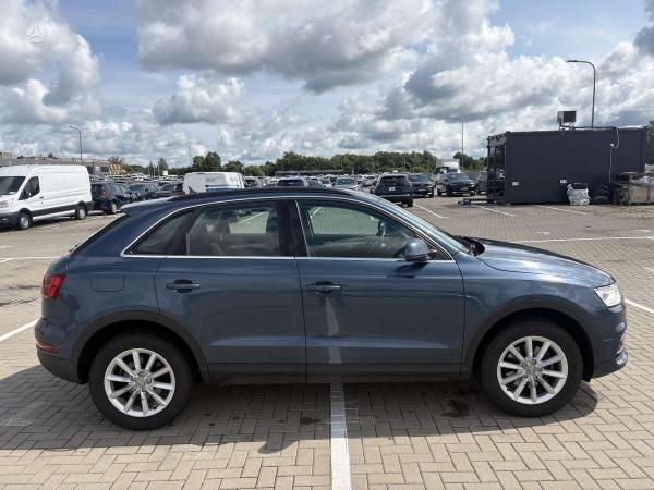 Blue Audi Q3 2017 in Taurage, with an engine capacity of 1.97 L and mileage of 237 thousand km for 7800 €, photo 4 on AUTOMOTO.COM.LV