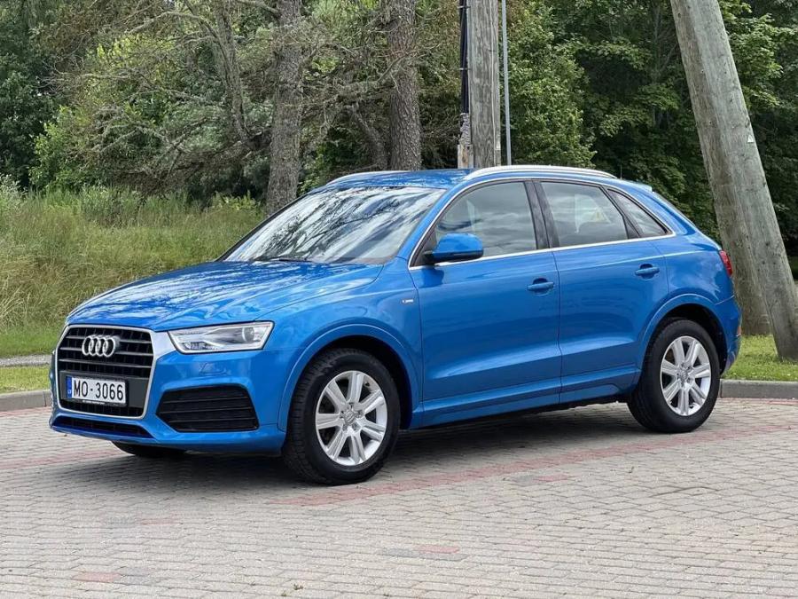 Синий Ауди Ку3 2017 в Цесис, объемом двигателя 2.00 л и пробегом 320 тыс. км за 14200 €, фото 3 на AUTOMOTO.COM.LV