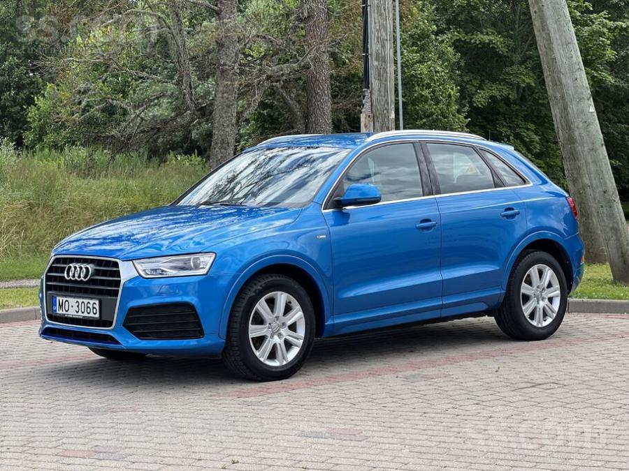 Zils Audi Q3 2017 Cēsis, ar dzinēja tilpumu 2.00 L un nobraukumu 319 tūkst. km par 13500 €, foto 3 vietnē AUTOMOTO.COM.LV