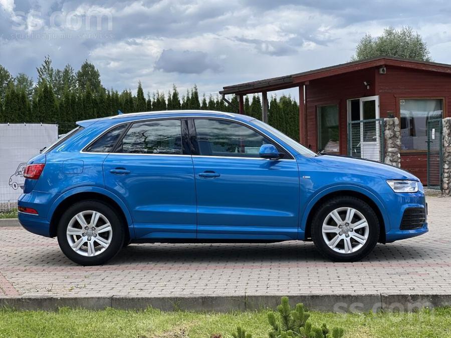 Zils Audi Q3 2017 Cēsis, ar dzinēja tilpumu 2.00 L un nobraukumu 319 tūkst. km par 13500 €, foto 7 vietnē AUTOMOTO.COM.LV
