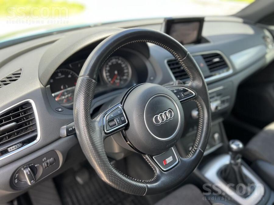 Zils Audi Q3 2017 Cēsis, ar dzinēja tilpumu 2.00 L un nobraukumu 319 tūkst. km par 13500 €, foto 14 vietnē AUTOMOTO.COM.LV