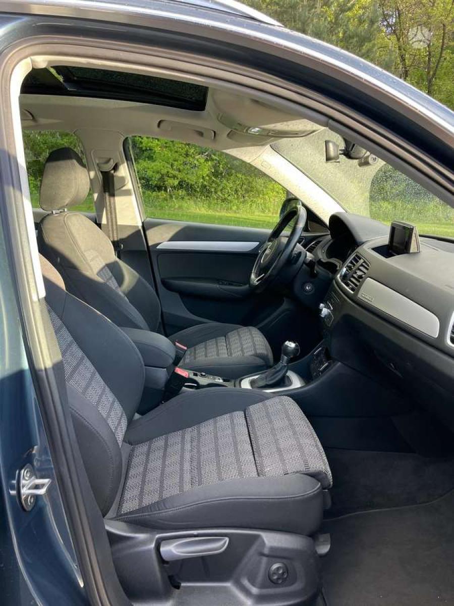 Zils Audi Q3 2017 Viļņa, ar dzinēja tilpumu 1.97 L un nobraukumu 120 tūkst. km par 13700 €, foto 13 vietnē AUTOMOTO.COM.LV