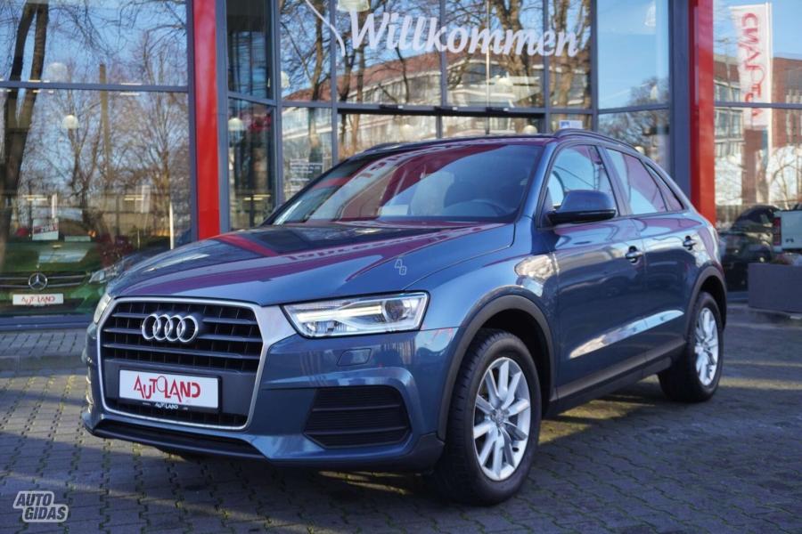 Blue Audi Q3 2018 in Kaunas, with an engine capacity of 1.40 L and mileage of 85 thousand km for 22390 €, photo 2 on AUTOMOTO.COM.LV