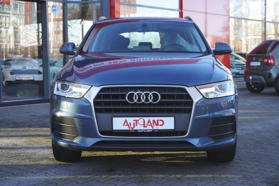 Blue Audi Q3 2018 in Kaunas, with an engine capacity of 1.40 L and mileage of 85 thousand km for 22390 €, photo 3 on AUTOMOTO.COM.LV