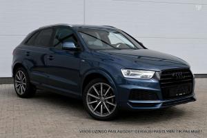 Blue Audi Q3 2018 in Kretinga, with an engine capacity of 1.98 L and mileage of 181 thousand km for 14999 €, photo  on AUTOMOTO.COM.LV