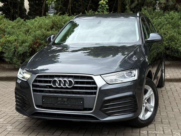 Blue Audi Q3 2018 in Prienai, with an engine capacity of 2.00 L and mileage of 205 thousand km for 13400 €, photo 2 on AUTOMOTO.COM.LV