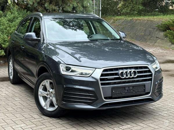 Blue Audi Q3 2018 in Prienai, with an engine capacity of 2.00 L and mileage of 205 thousand km for 13400 €, photo 3 on AUTOMOTO.COM.LV
