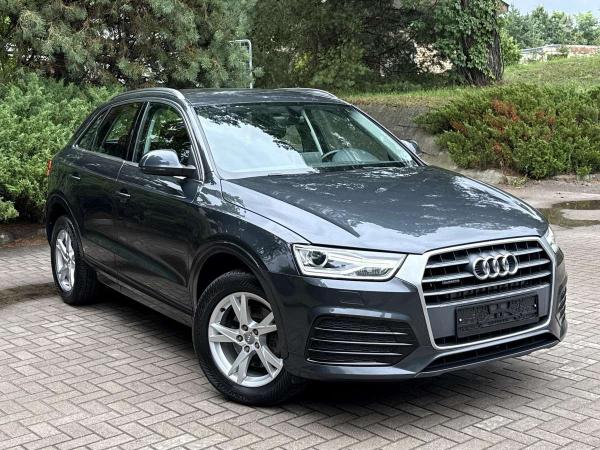 Blue Audi Q3 2018 in Prienai, with an engine capacity of 2.00 L and mileage of 205 thousand km for 13400 €, photo 4 on AUTOMOTO.COM.LV