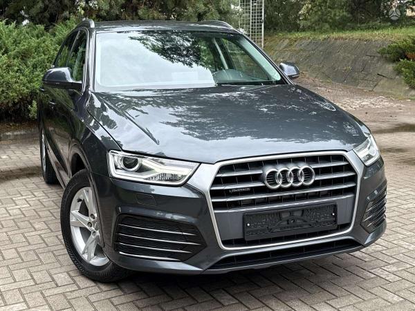 Blue Audi Q3 2018 in Prienai, with an engine capacity of 2.00 L and mileage of 205 thousand km for 13400 €, photo 7 on AUTOMOTO.COM.LV