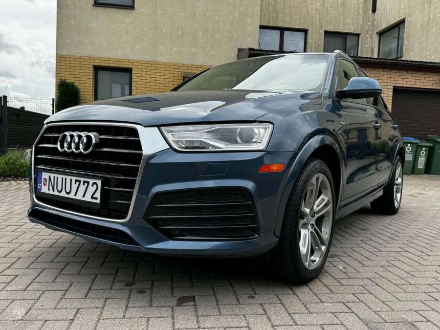 Zils Audi Q3 2018 Kauņa, ar dzinēja tilpumu 1.98 L un nobraukumu 119 tūkst. km par 15450 €, foto 5 vietnē AUTOMOTO.COM.LV